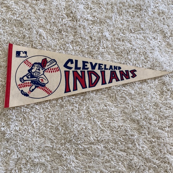 Cleveland Ohio | Accents | Vintage Cleveland Indians Tribe Baseball ...